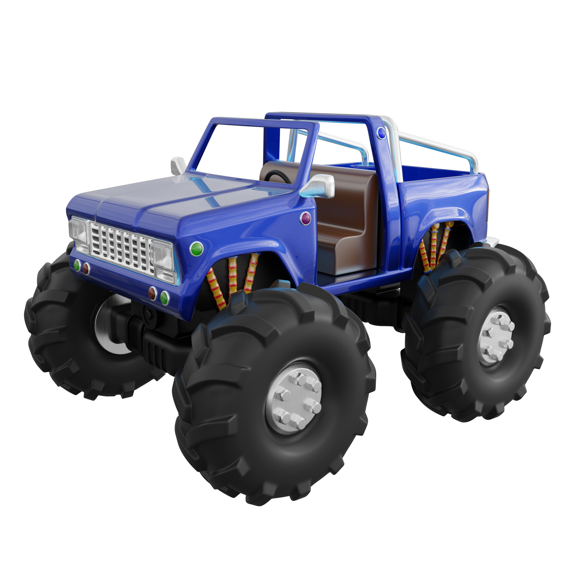 ArtStation - Toy Monster Truck