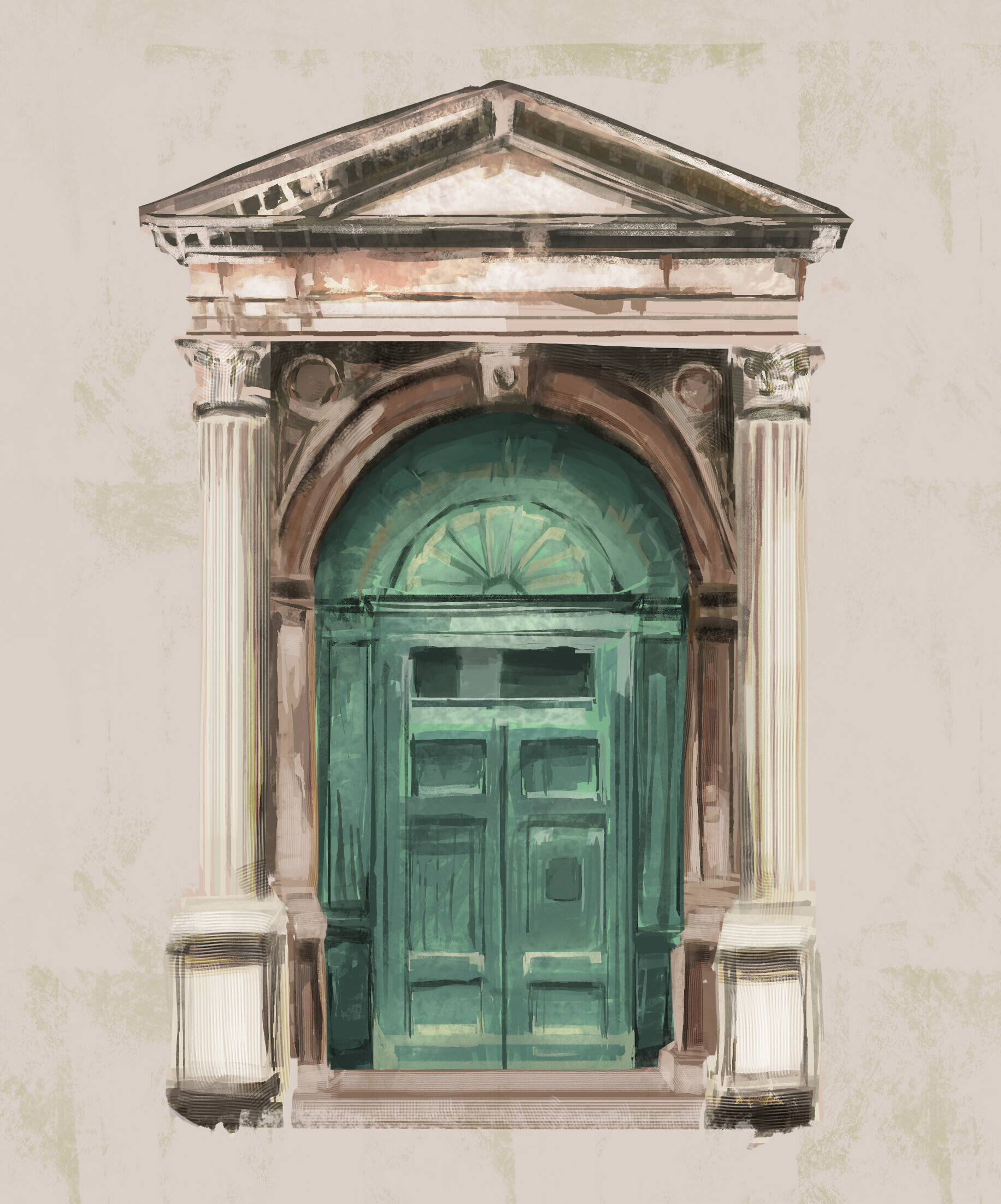 ArtStation - Arch painting