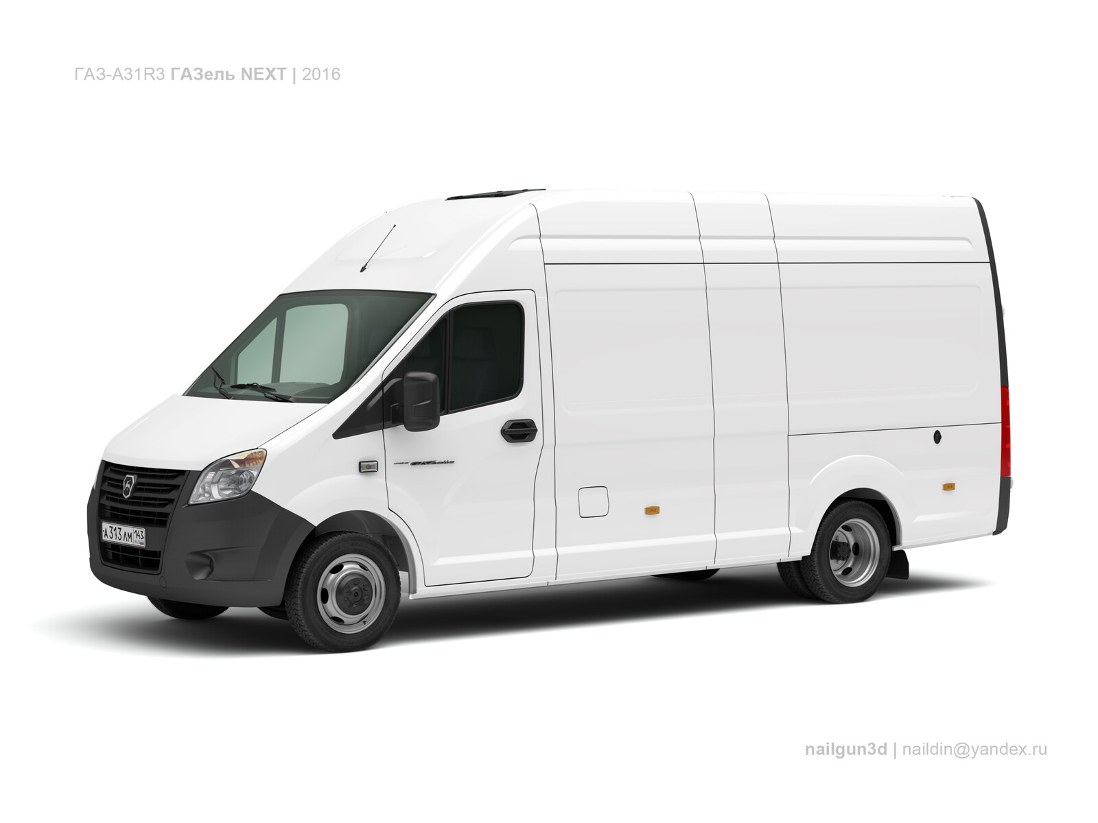 Nailgun3d _ Nail Khusnutdinov - GAZ Gazelle A31R22 + A31R32