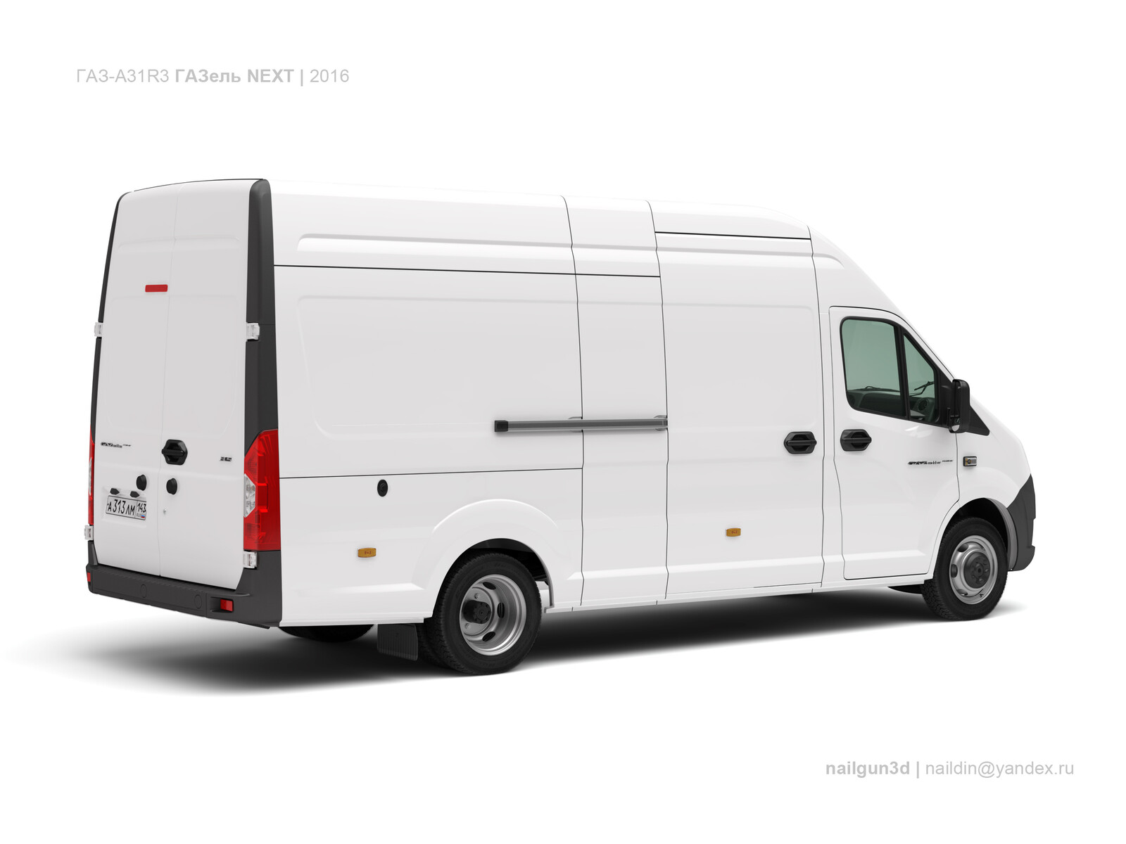 Nailgun3d _ Nail Khusnutdinov - GAZ Gazelle A31R22 + A31R32