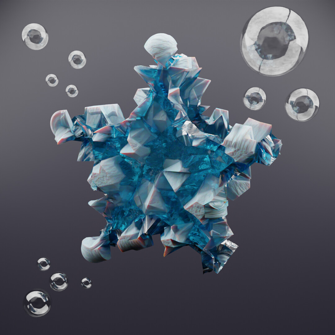 ArtStation - Ice stars