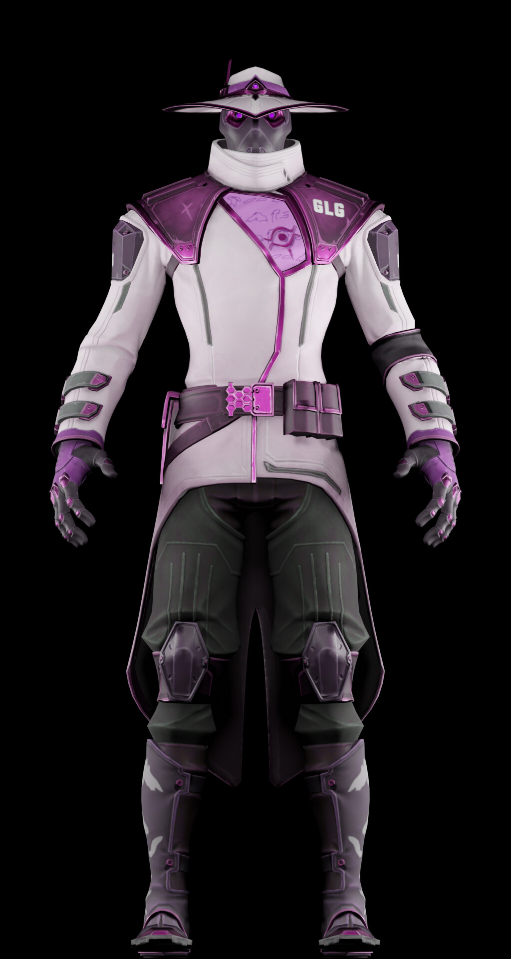 ArtStation - Custom Cypher Skin: 3D Modeling and Animation Internship work