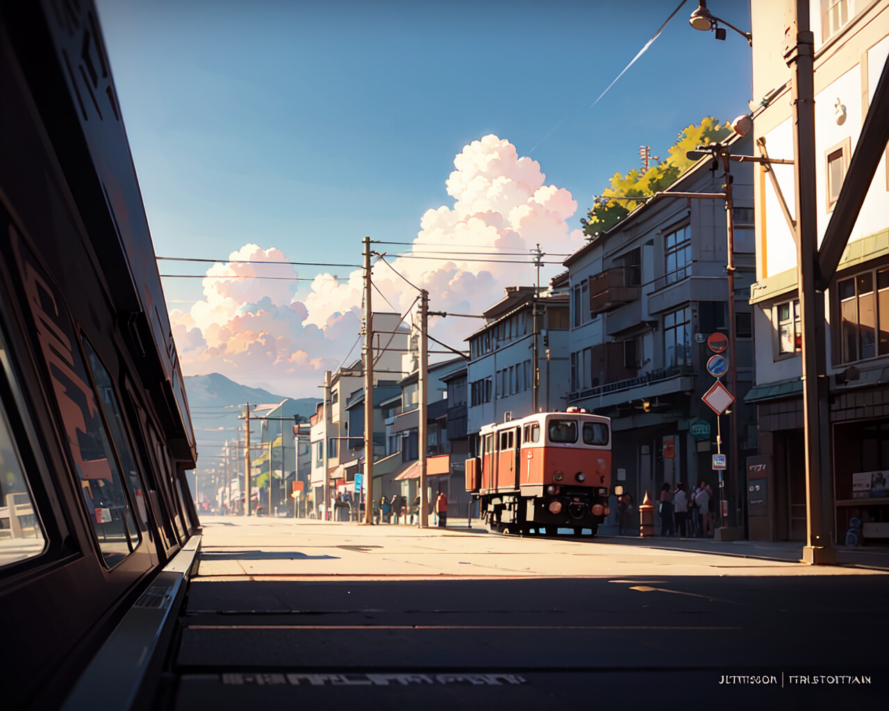 4K Anime Reference Art for Artists and Enthusiasts - Japan Old town