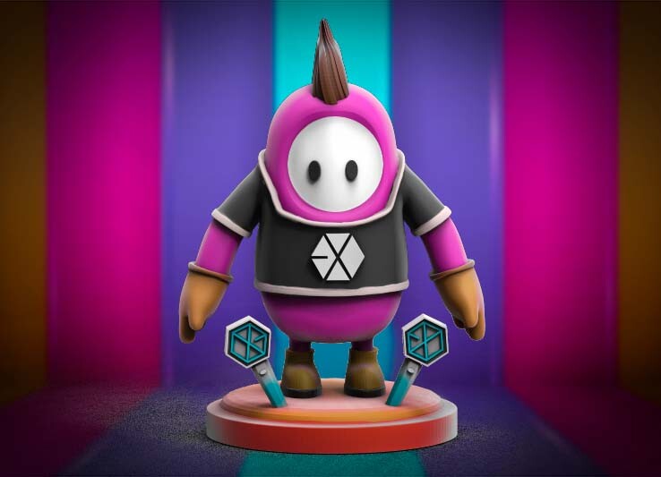 ArtStation - FALL GUY EXO VERSION