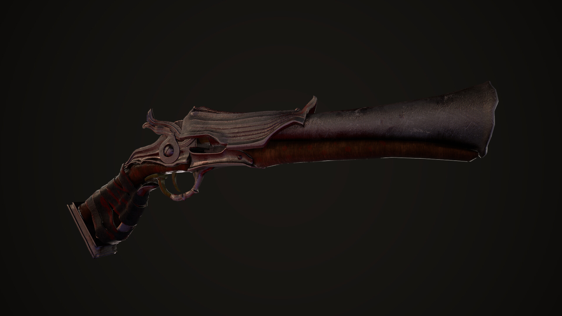 ArtStation - Bloodborne Gun Of Hunter