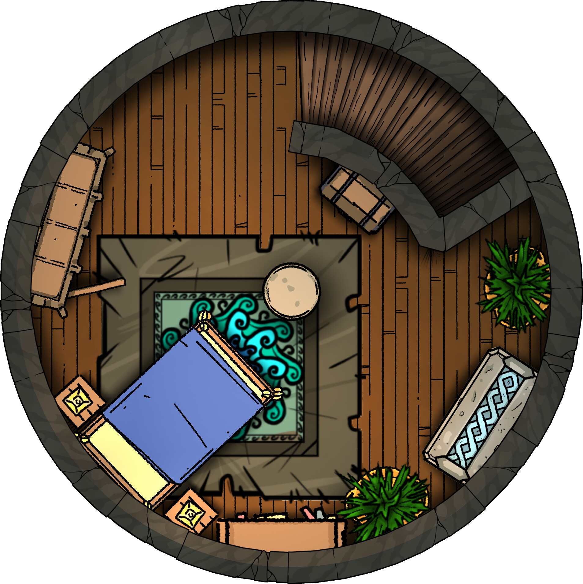 Morvold Press - Lyn Armaal - 3rd-6th Floors | Cloud Giant Castle