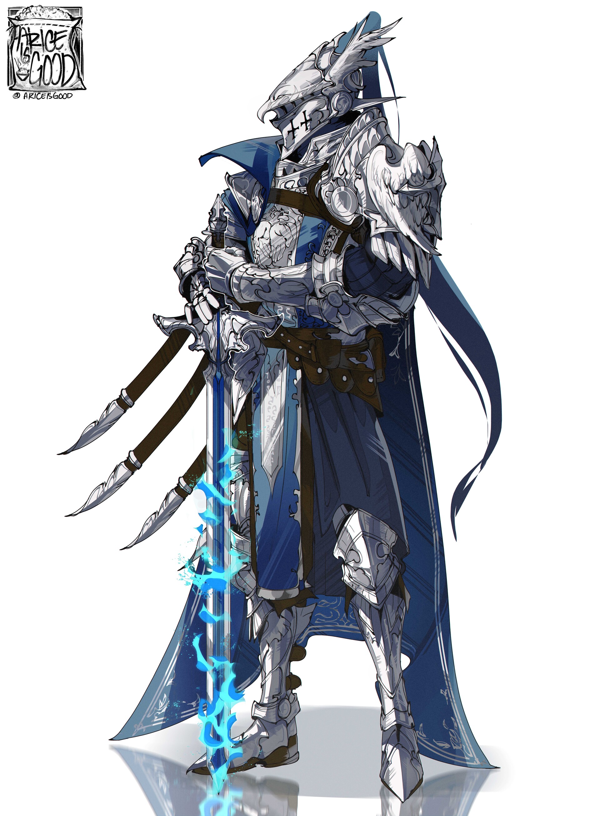 ArtStation - Armor Character Design: Hawk