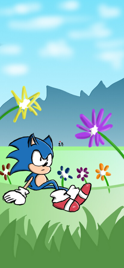 ArtStation - Sonic flowers