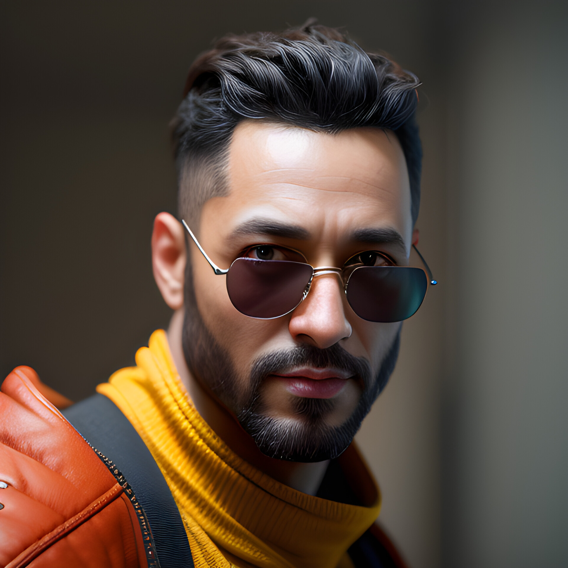ArtStation - head portrait of a man