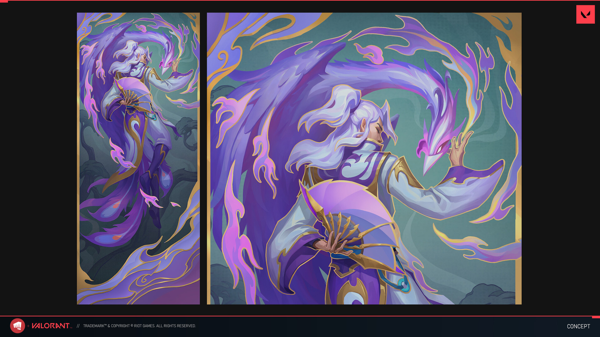 Kudos Productions - Valorant Ignite Fan Skin