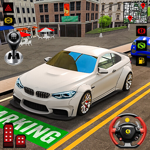 ArtStation - City Car Driving School Game Icon