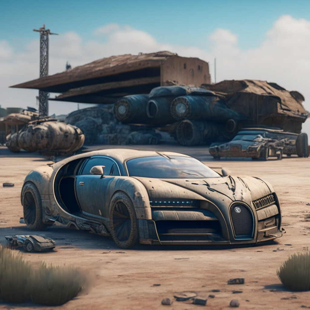 ArtStation - Army Bugatti