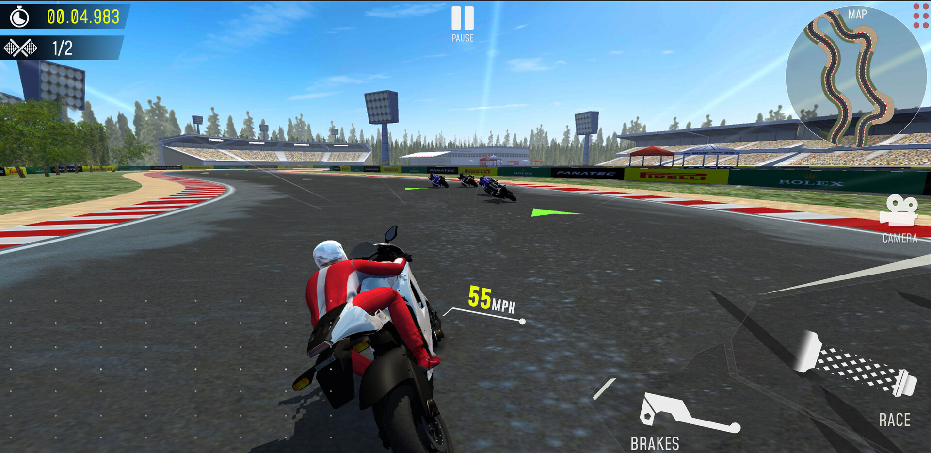 ArtStation - Moto Track | Mobile game