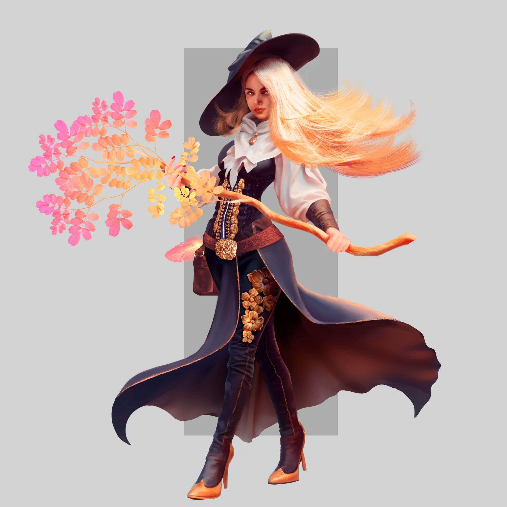 ArtStation - Concept art of the Witch character