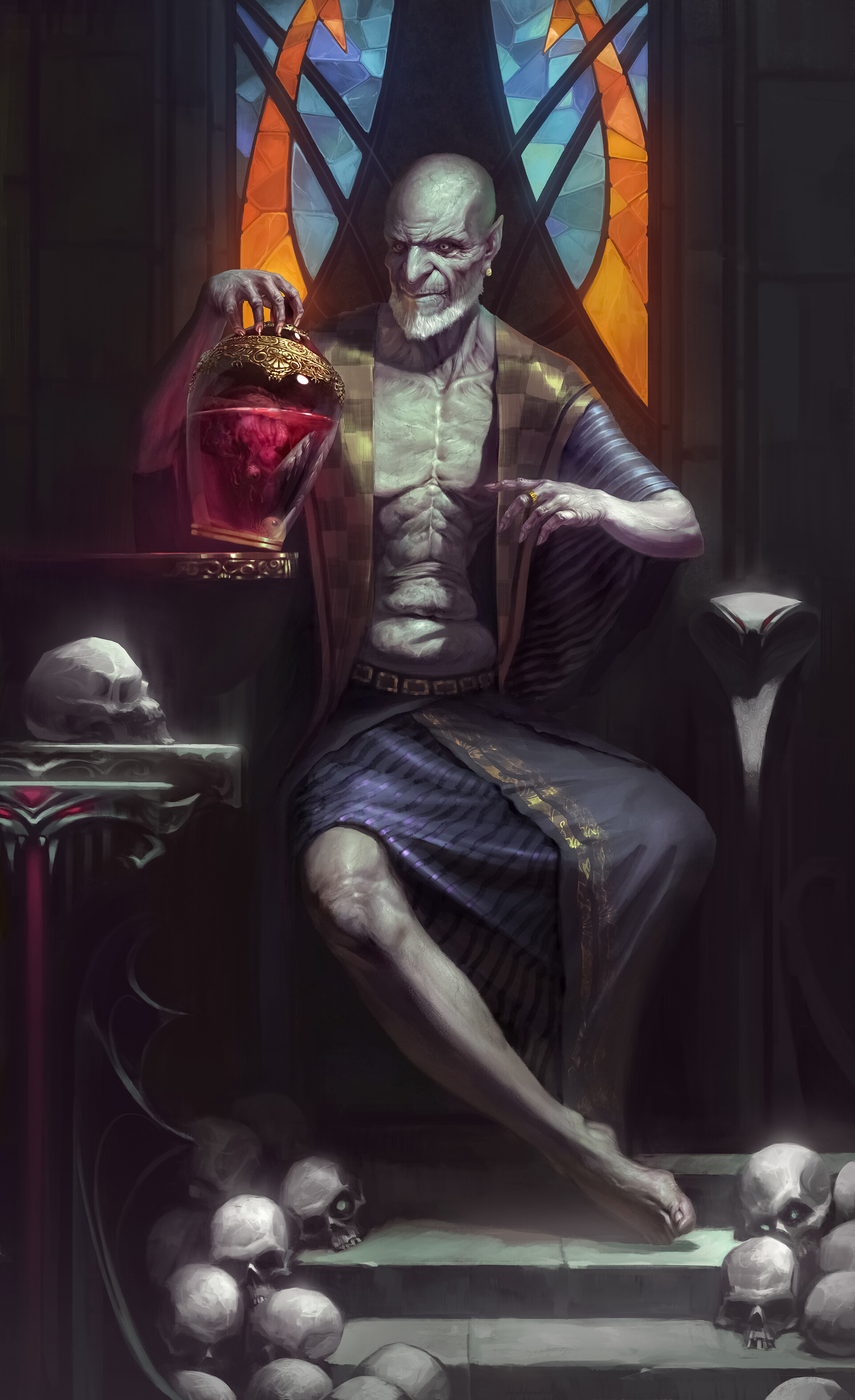 ArtStation - vampire-吸血鬼伯爵