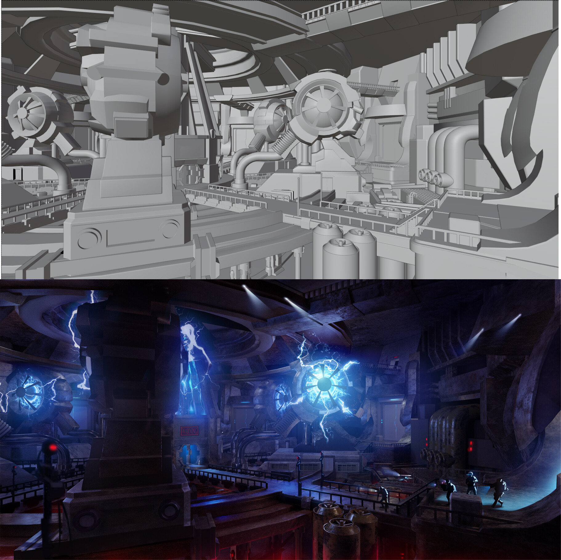 ArtStation - Envionment concept_ Lab