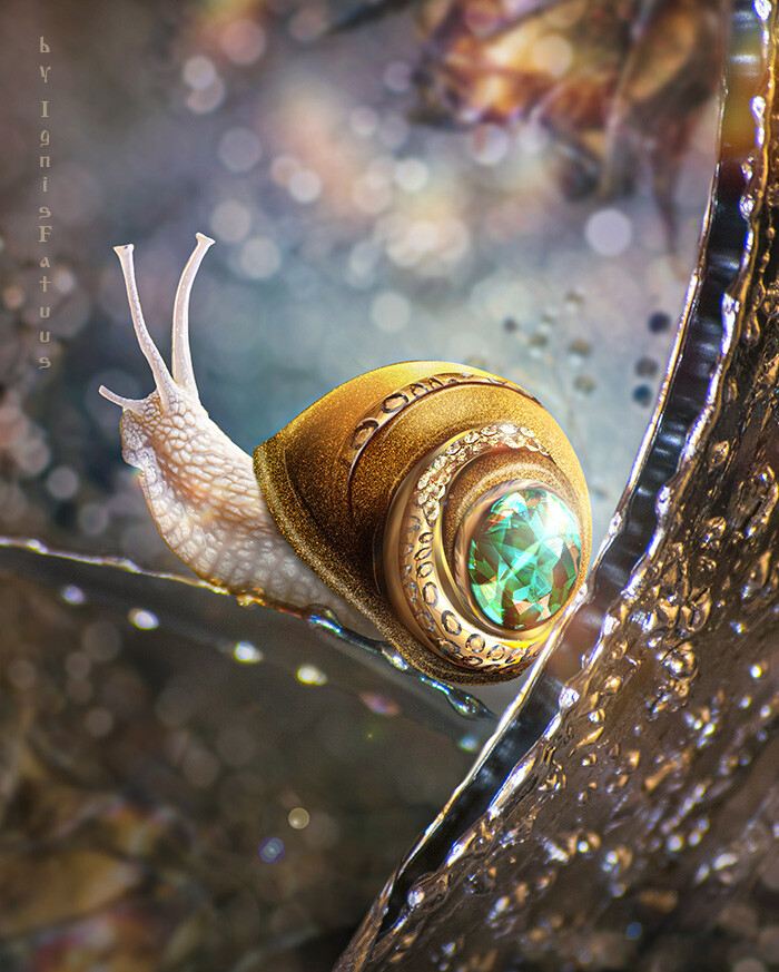 ArtStation - Precious snail