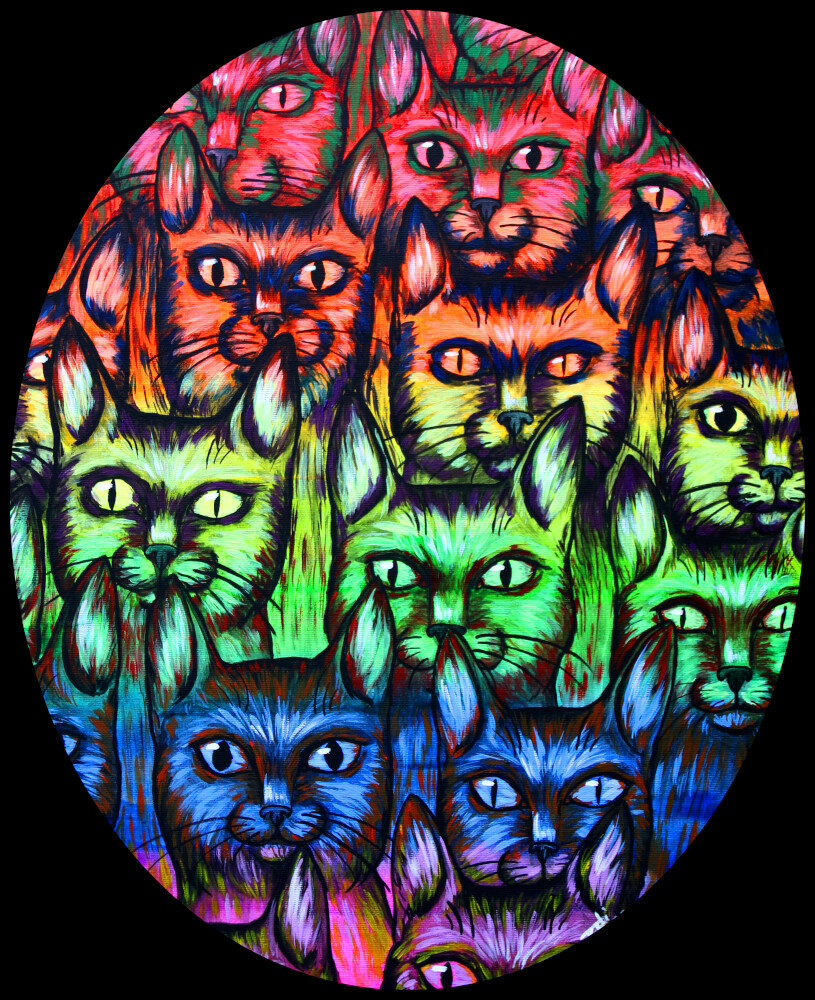 ArtStation - Rainbow Cats