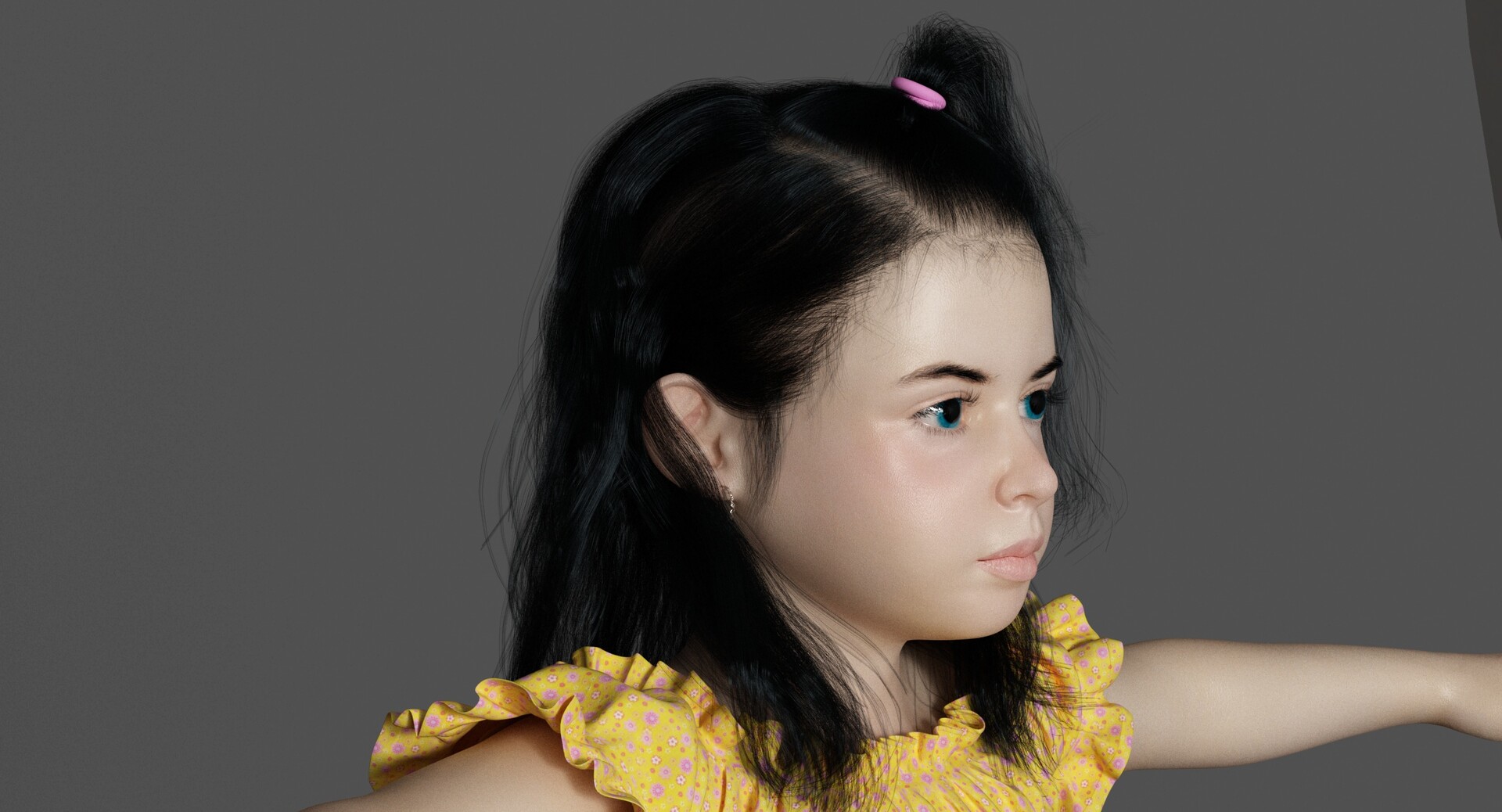 Ariana 3D Art - Hope V2 Realistic Little Girl Character