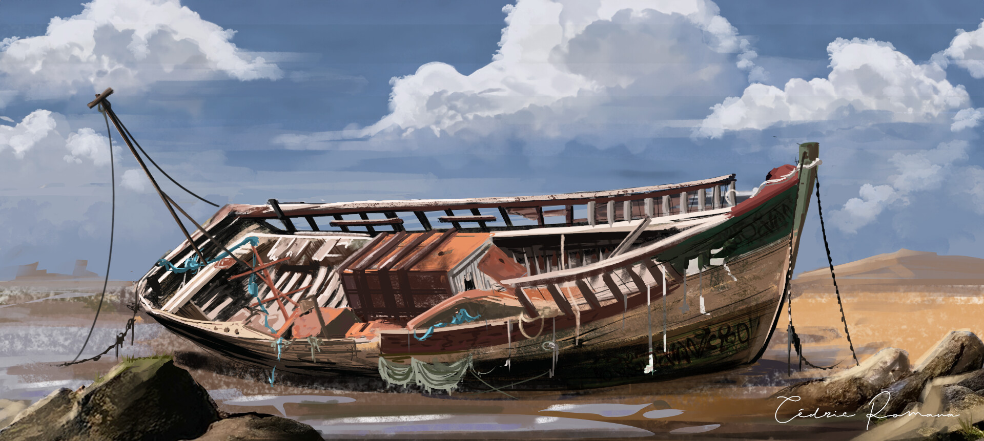 ArtStation - Wreck concept