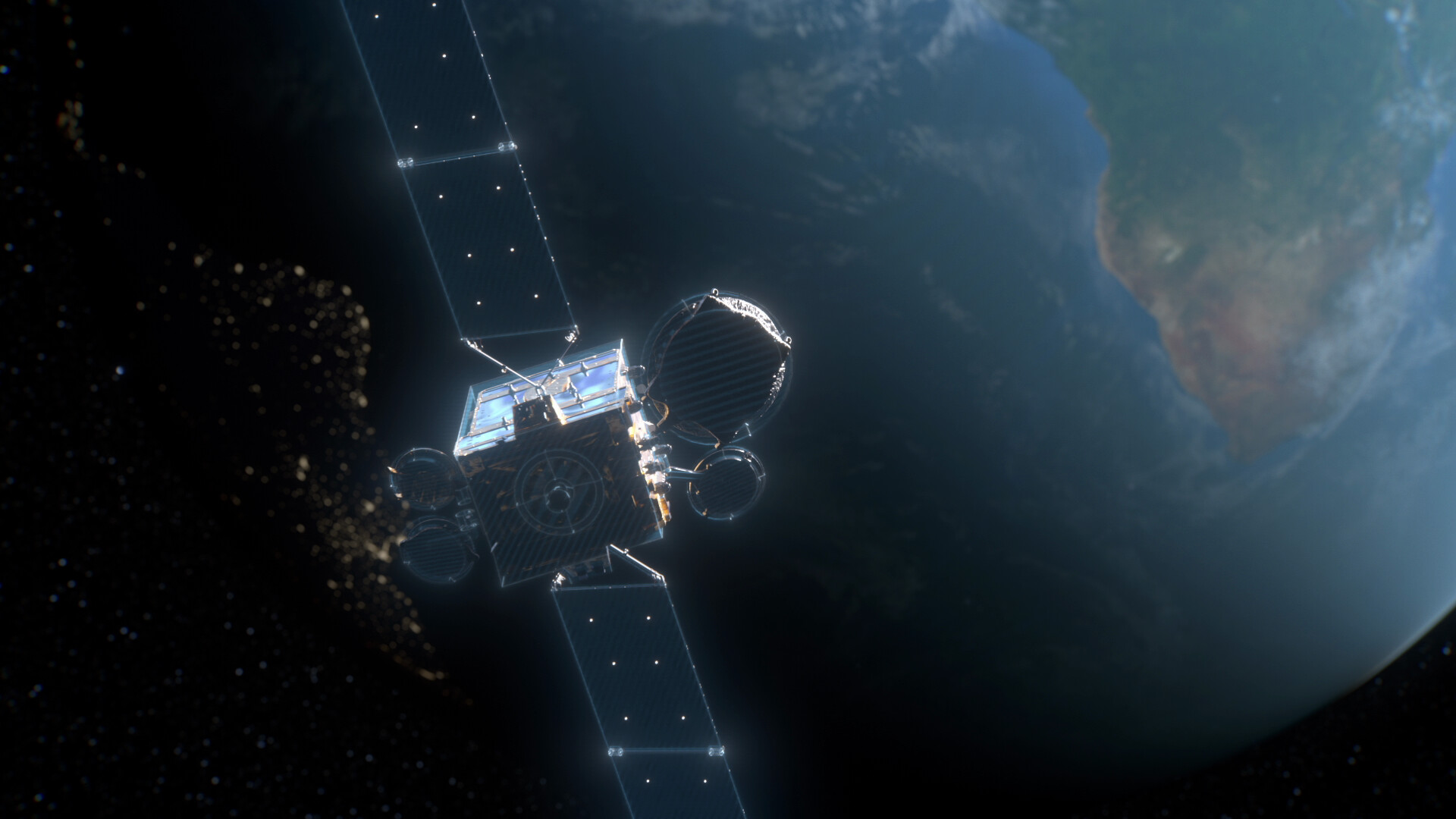 ArtStation - Heinrich Hertz Satellite Animation (Video coming soon)