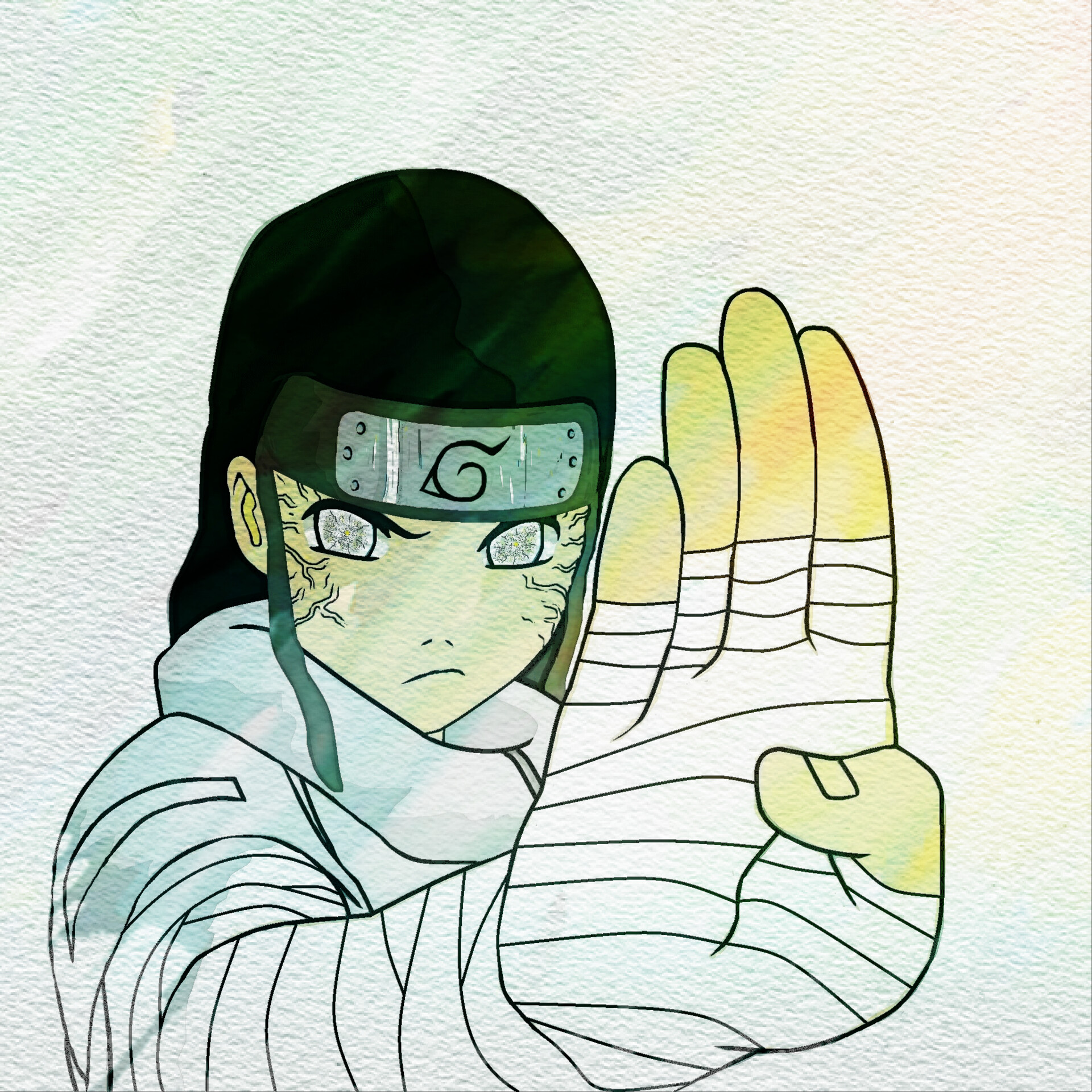ArtStation - Always be real life version of Neji Hyuga