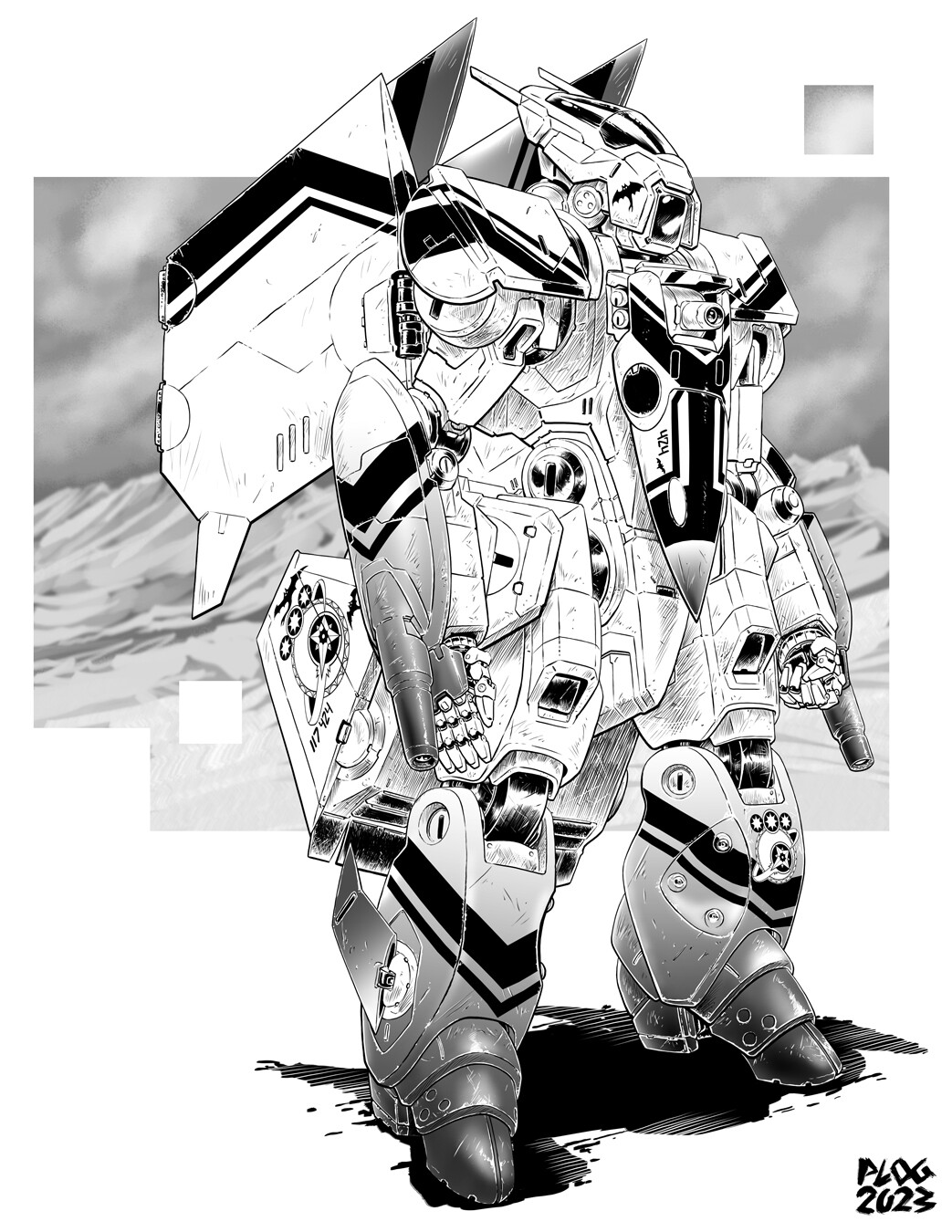 ArtStation - Land Air Mech