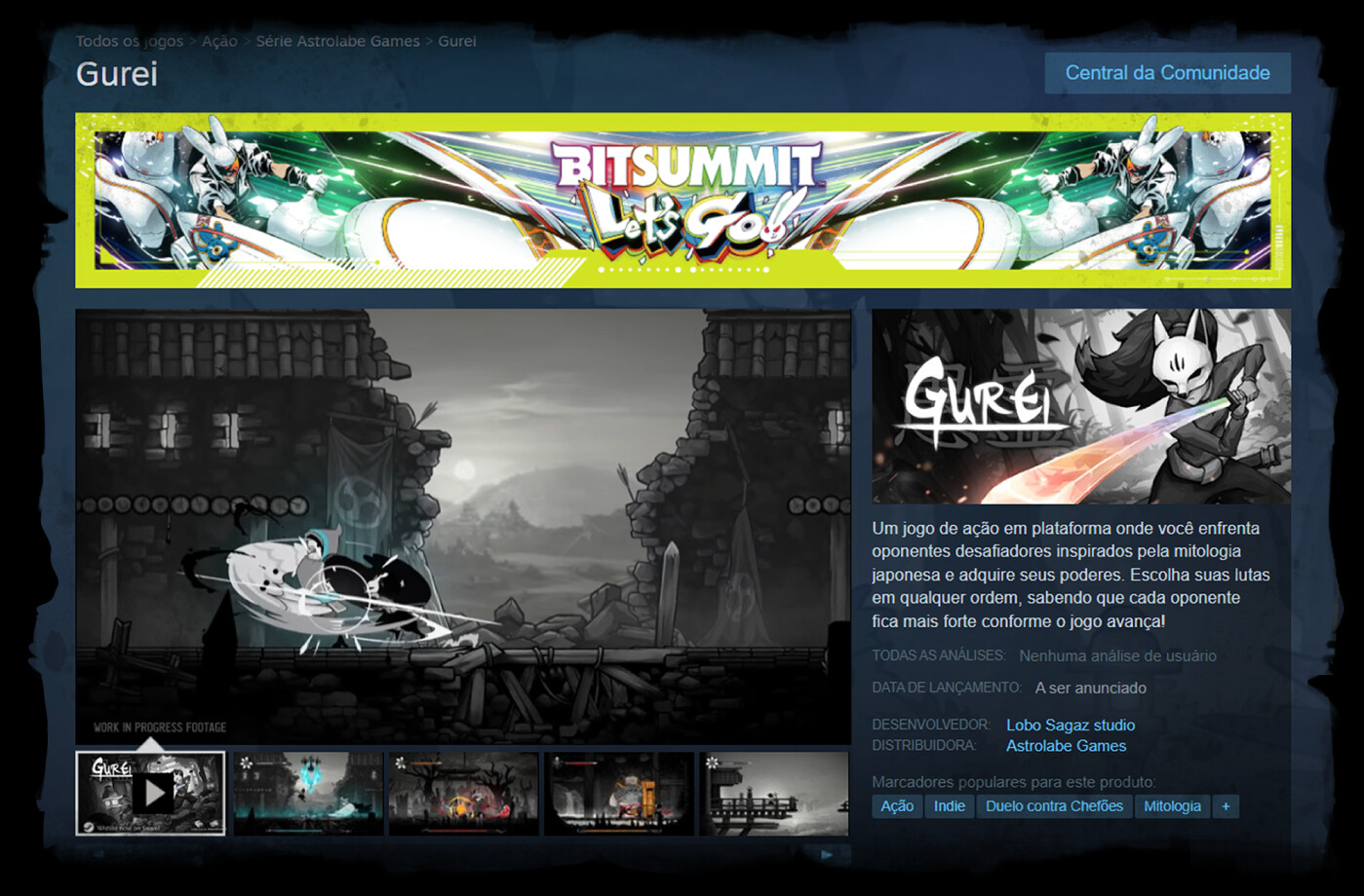 Luisa Costa - GUREI 愚霊 Official KeyArt | Steam Capsule