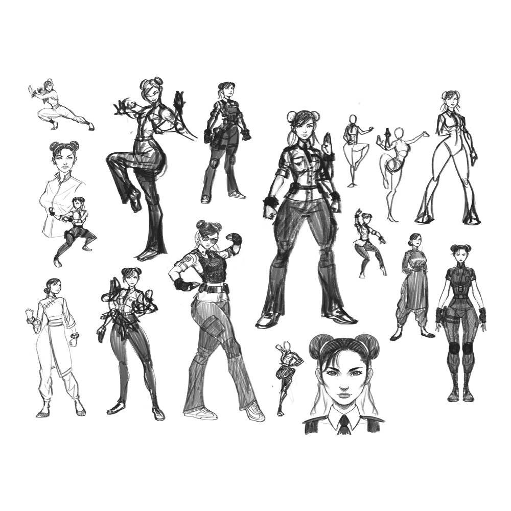 Arturo Aguirre Art - SF6 - Chun Li