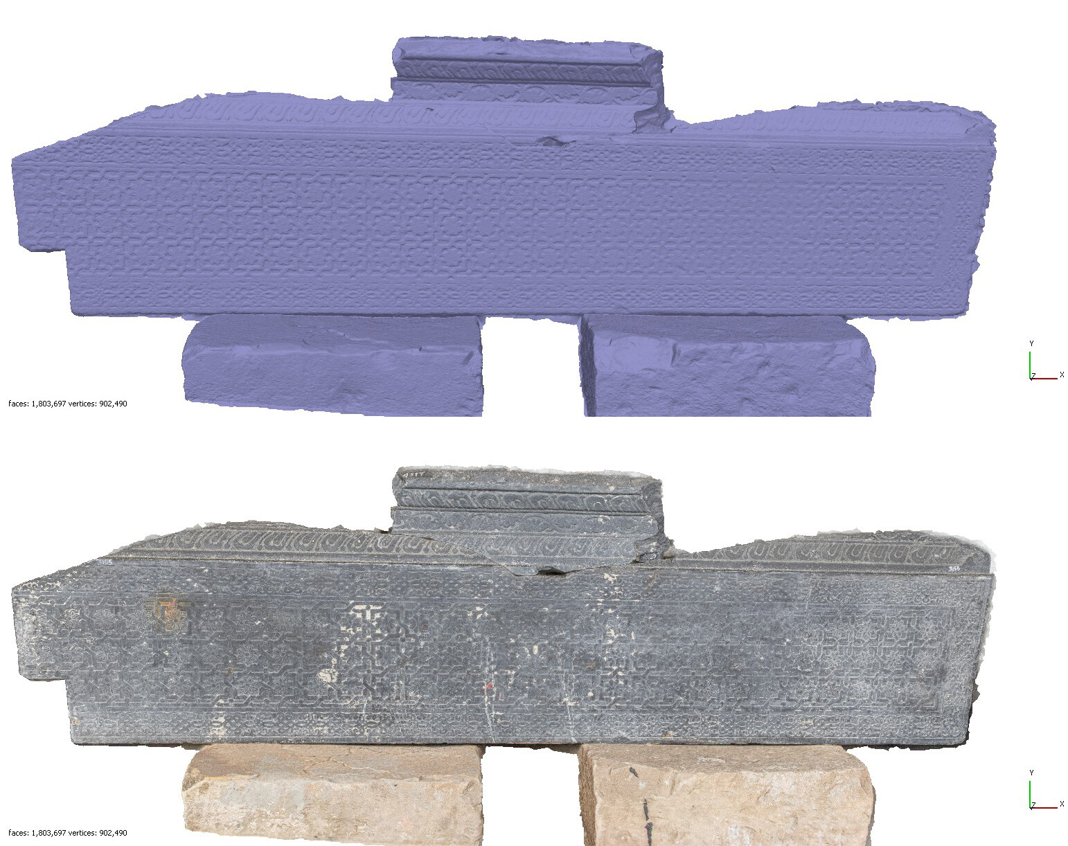 ArtStation - 3D scanned Artifact