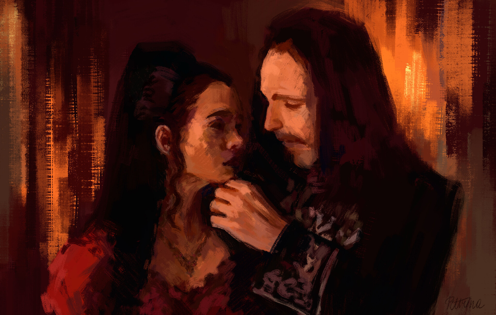 Sansa And Sandor Kiss