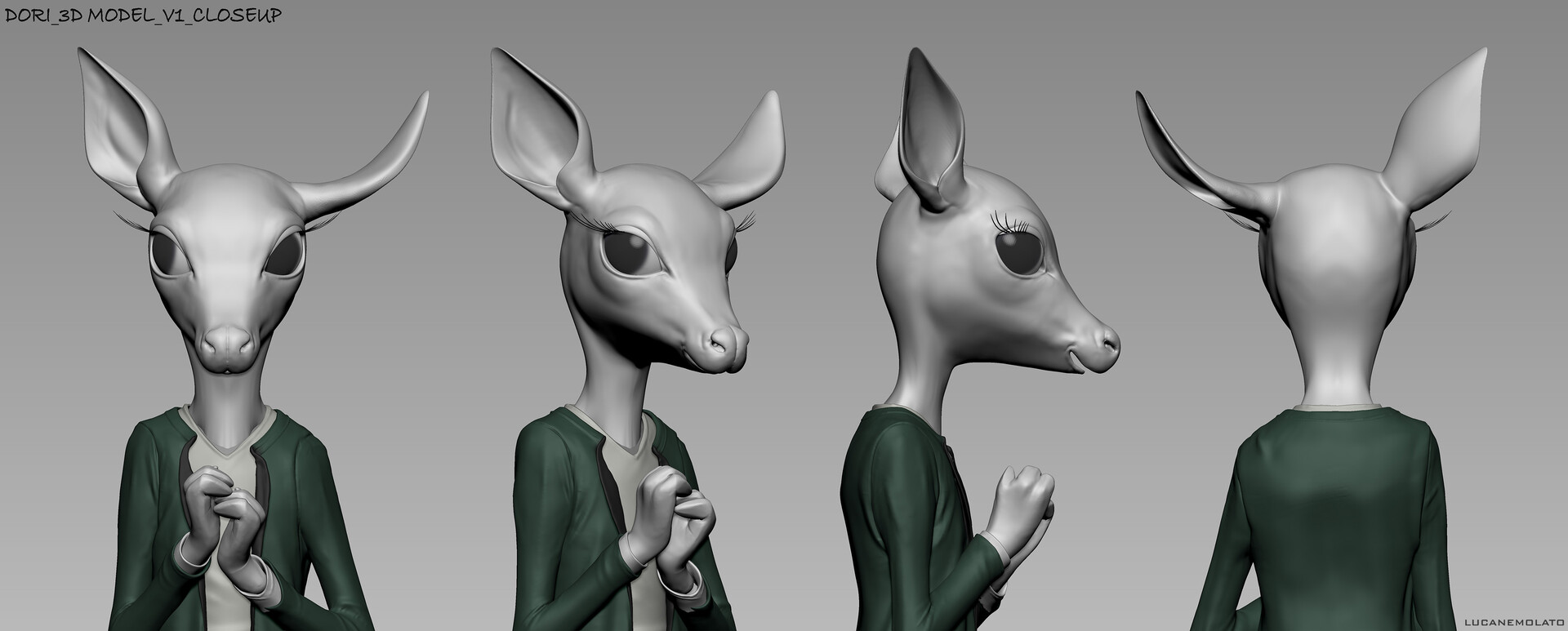 Luca Nemolato - 3D character Concepts