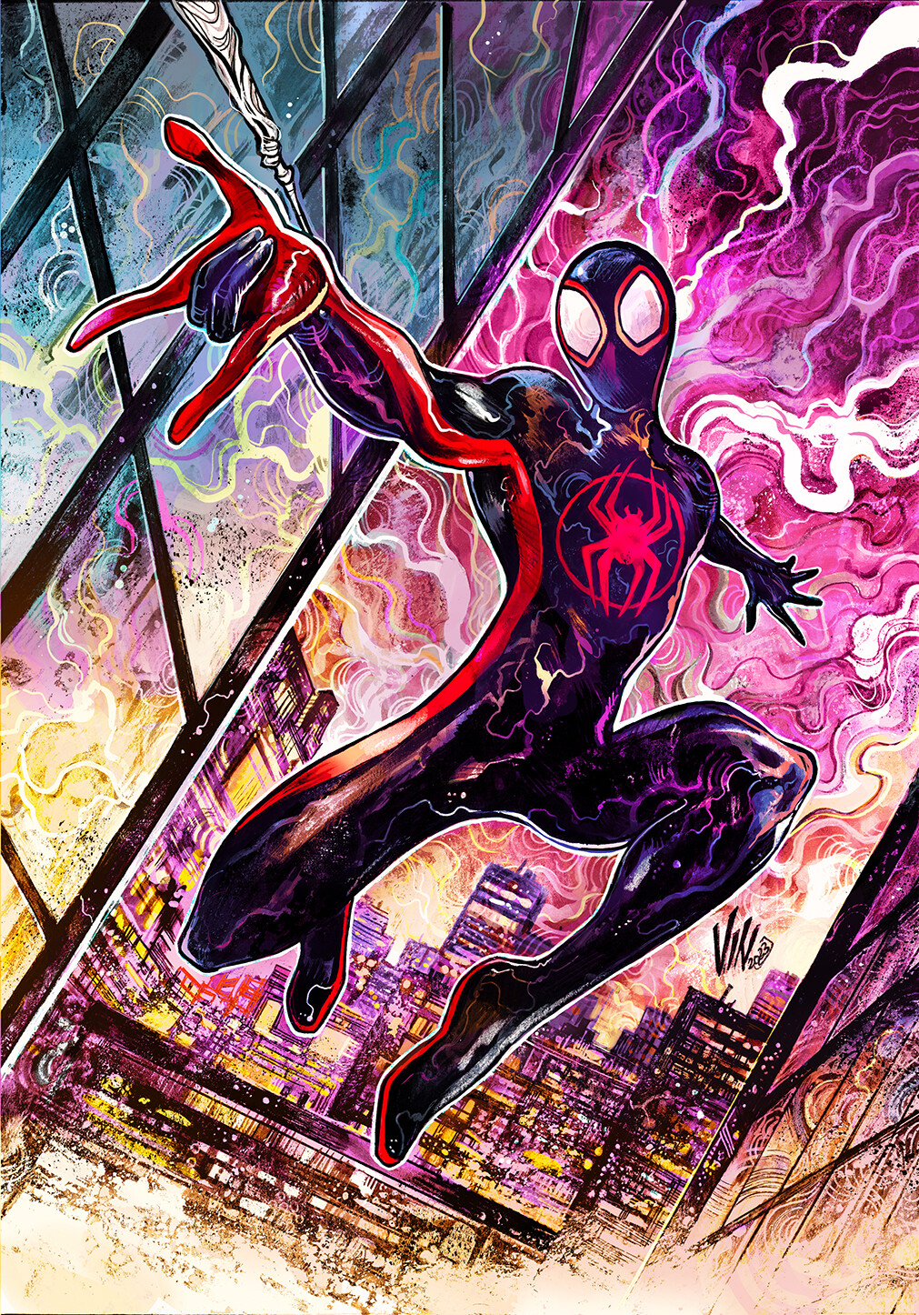 ArtStation - Spiderverse Miles Morales