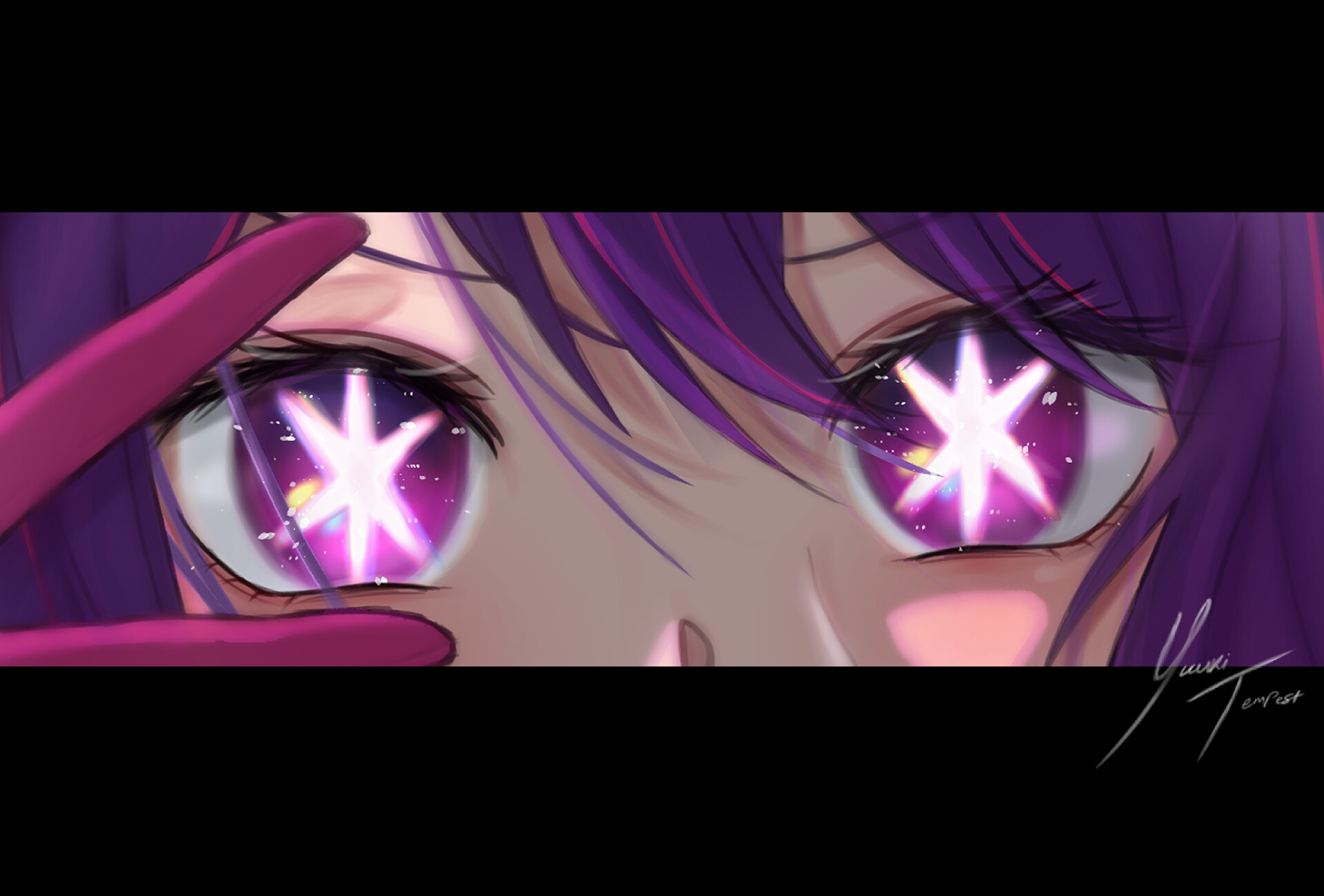 ArtStation - Hoshino Ai - A perfect Idol's smile