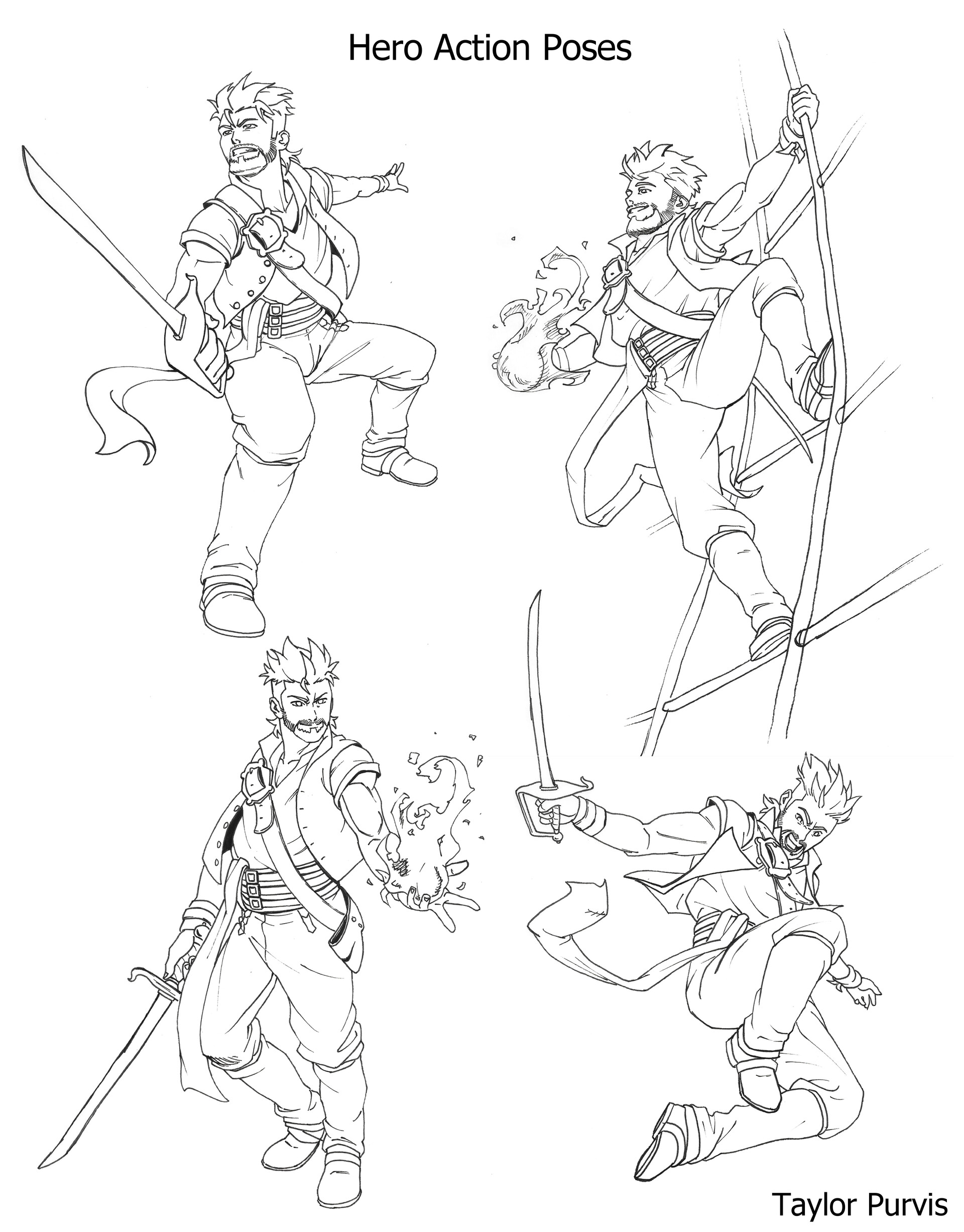 ArtStation - Gnomon Character Design - Pirates