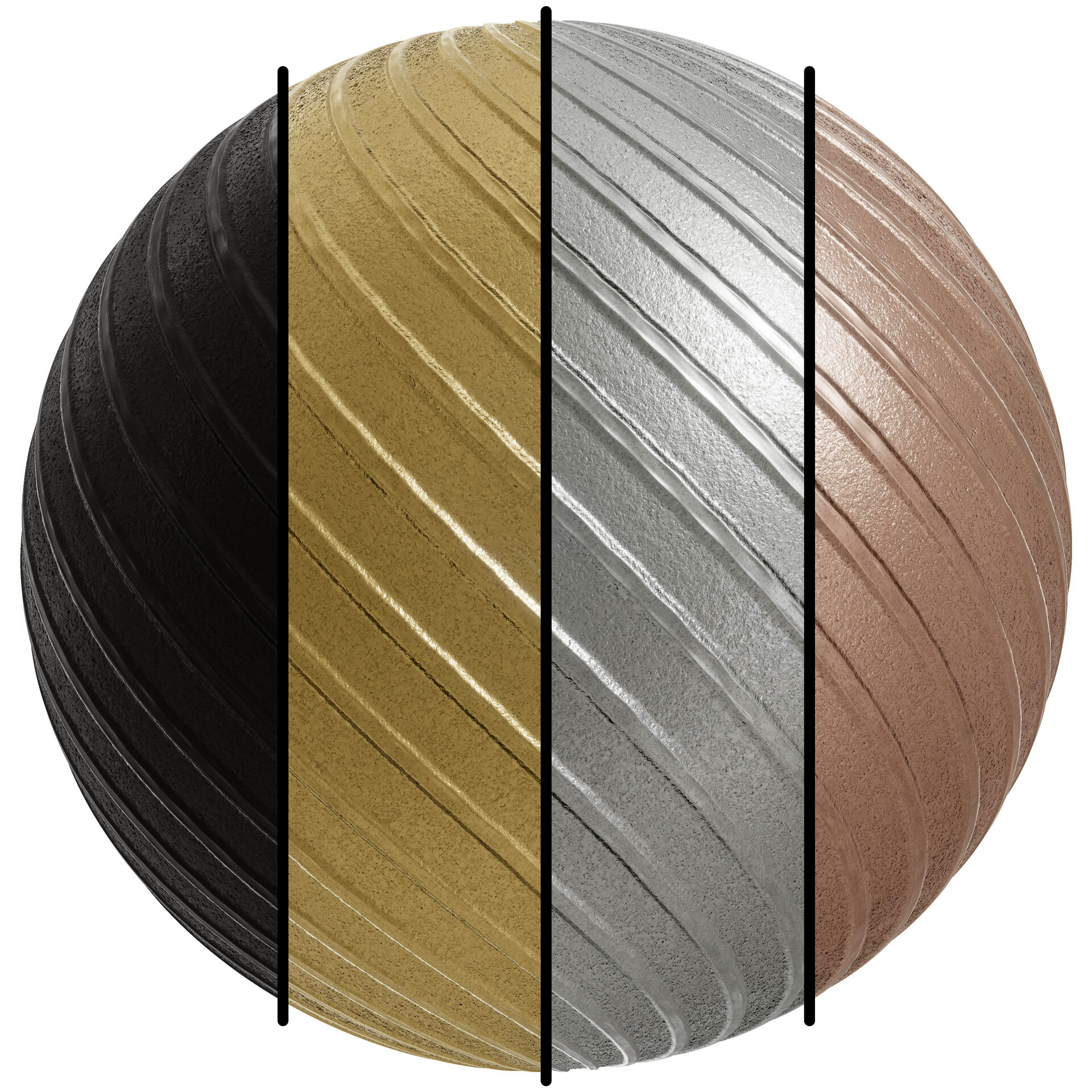 ArtStation - FB487 Metal Patterned LINE steel | PBR | 4MAT | 4K