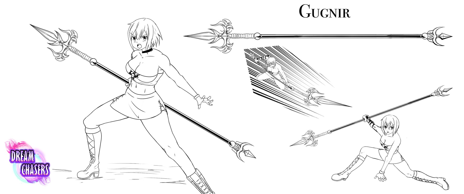 ArtStation - Character weapon #1 showcase Andy’s Gugnir