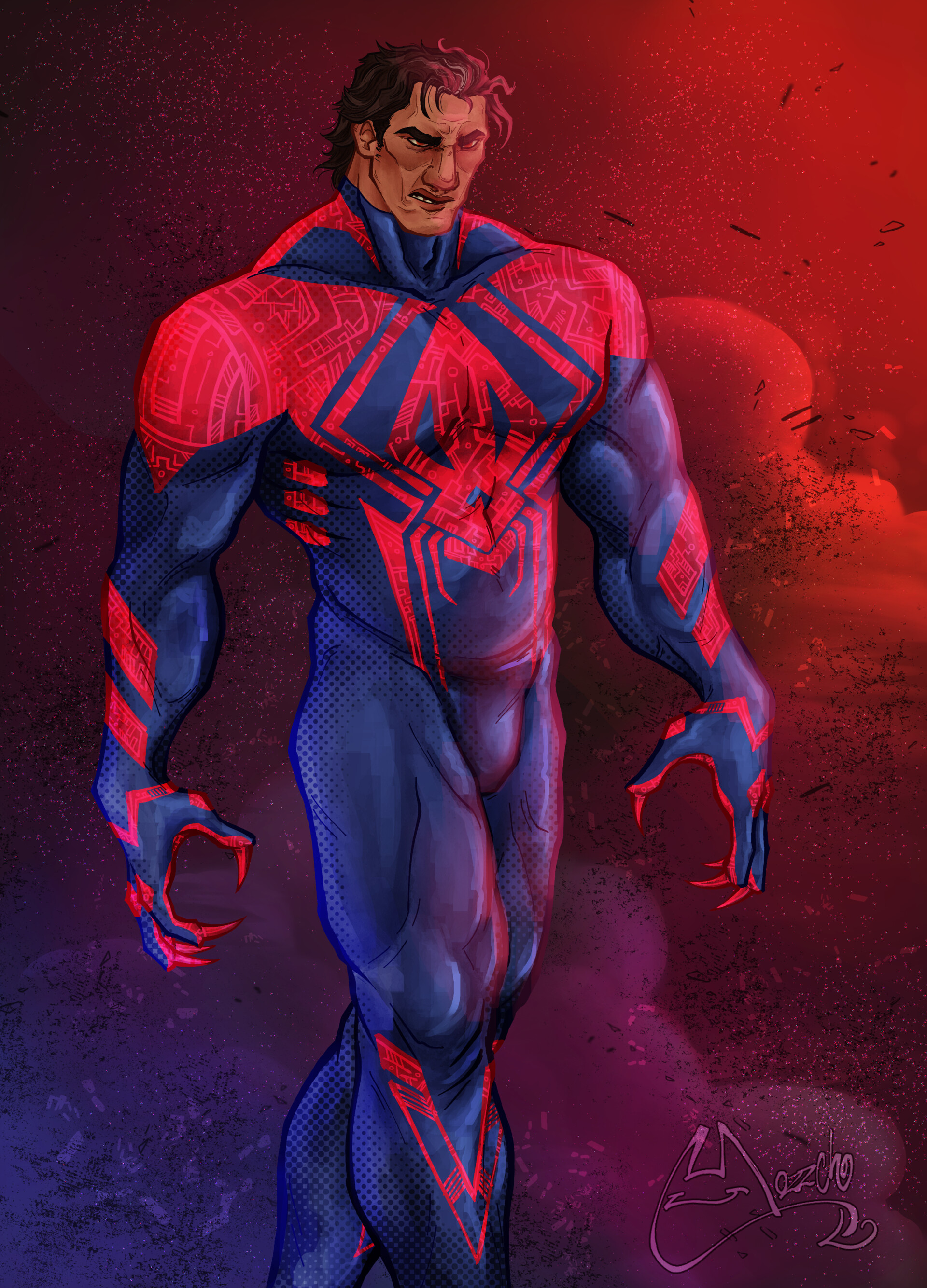 ArtStation - Spiderman 2099