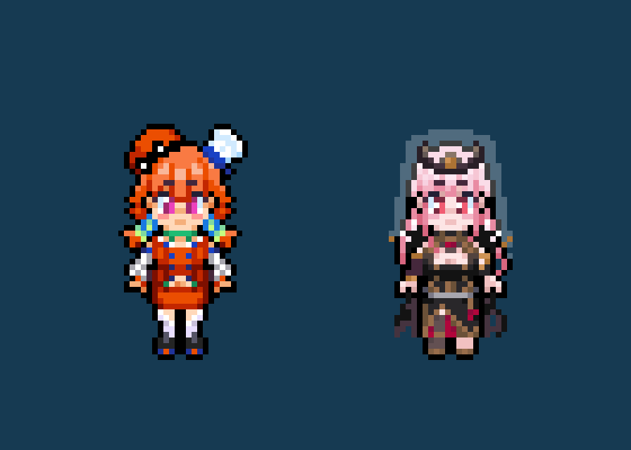 ArtStation - 2D Topdown Character Reference Sheets: 2022-present