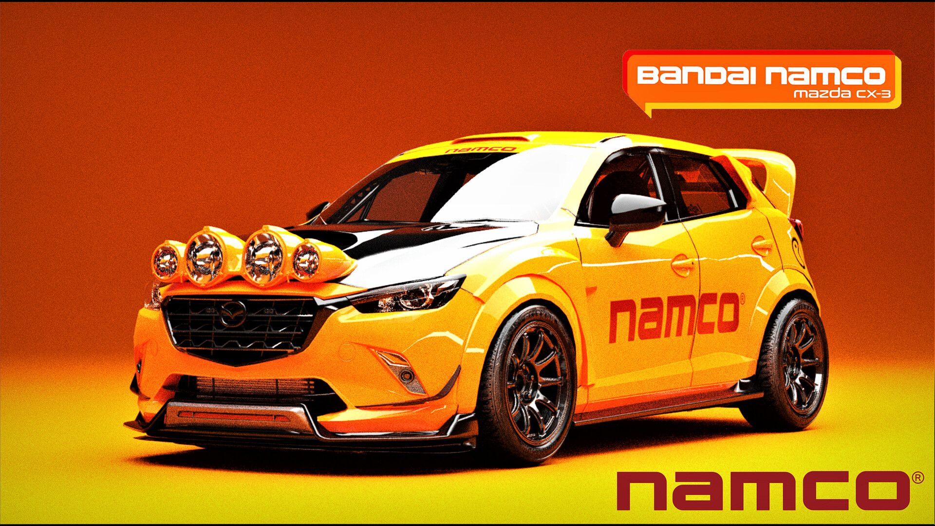 ArtStation - Mazda CX3 NAMCO Demo Car