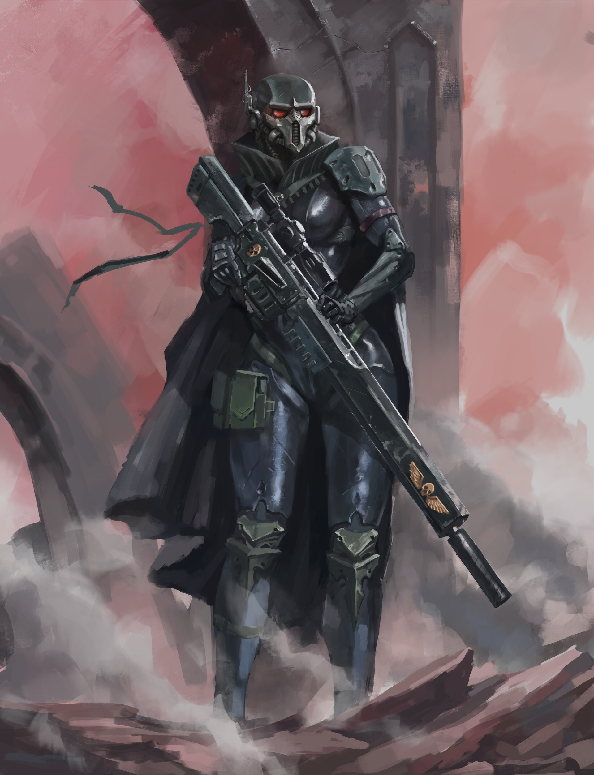 ArtStation - Vindicare Assassin