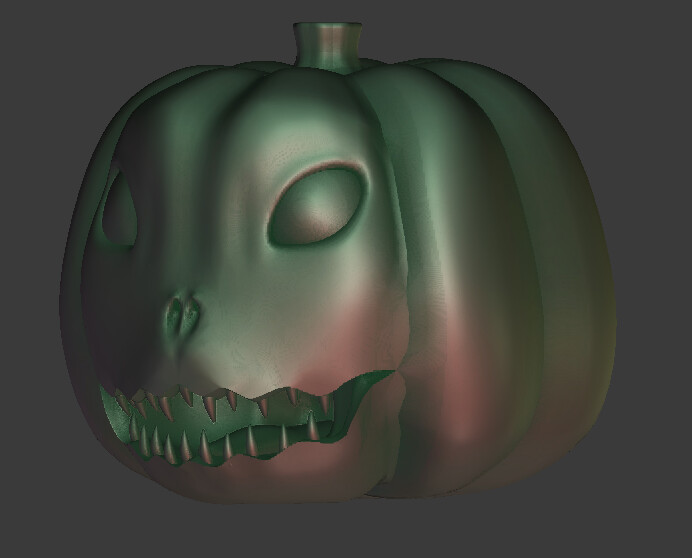 pumpkin head blender