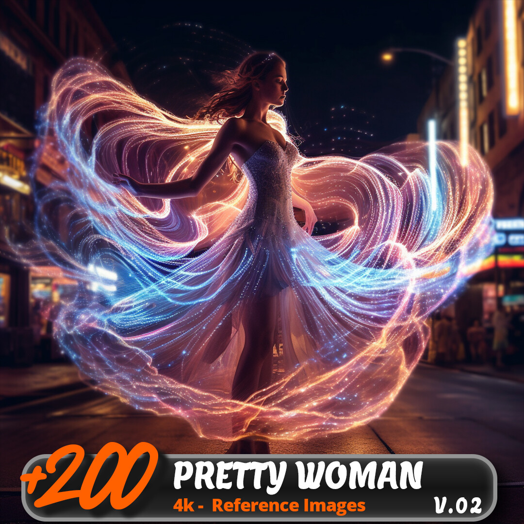 ArtStation - PRETTY WOMAN VOL.02/ 4K/ Reference Image