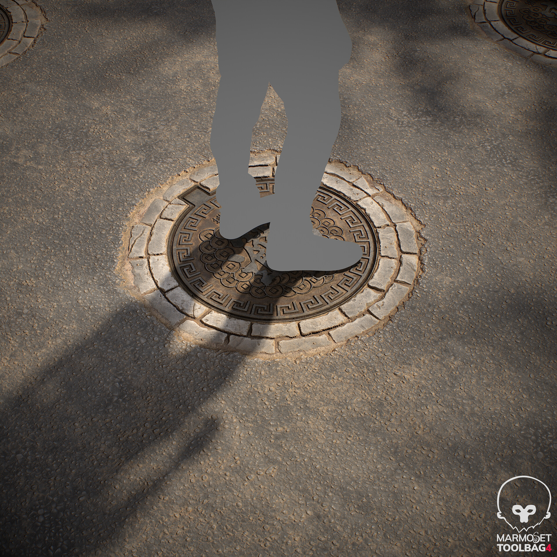 ArtStation - Manhole Cover