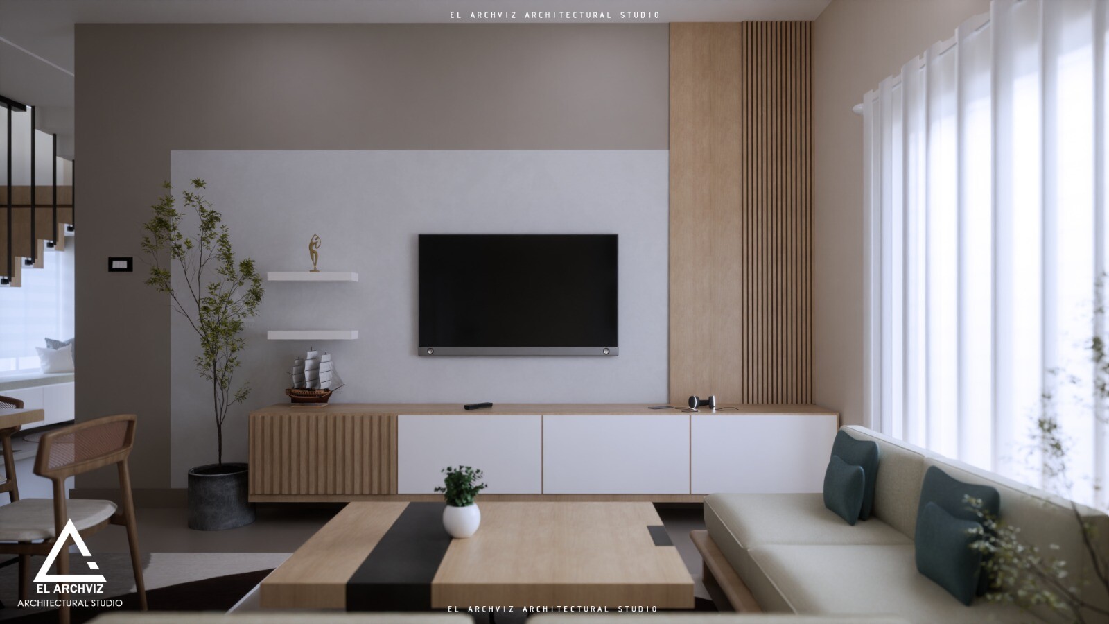 ArtStation - interior Living Room