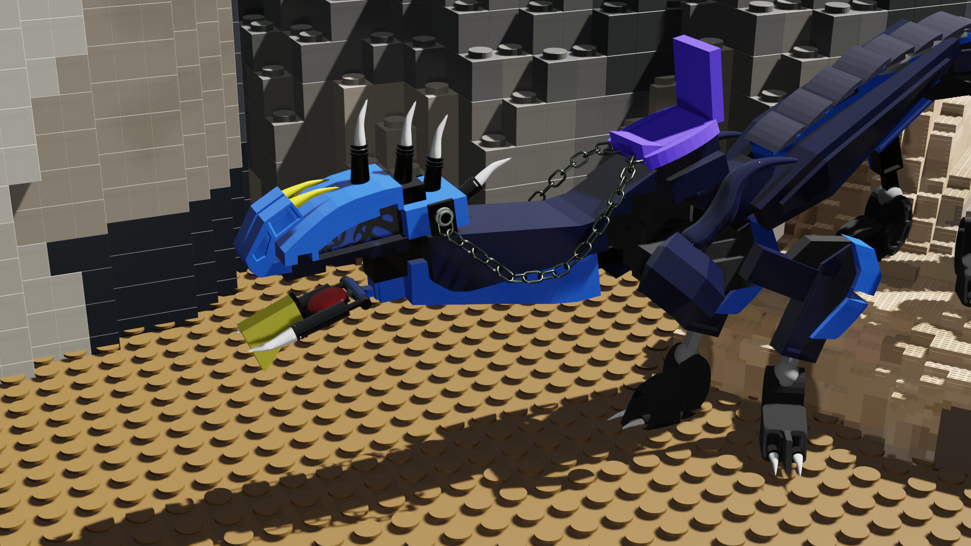 ArtStation - Lego Dragon