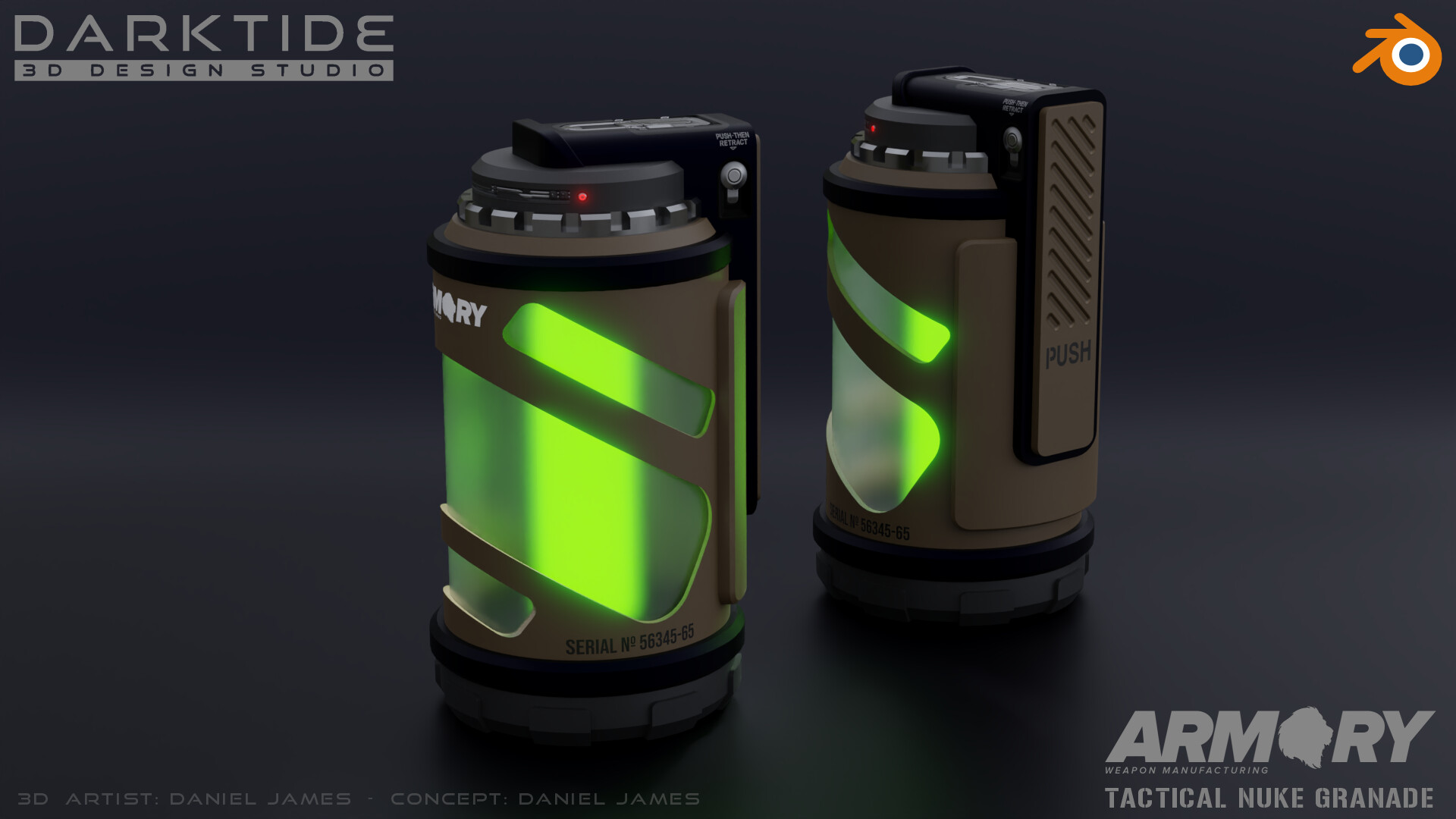 ArtStation - Tactical Nuke Grenade