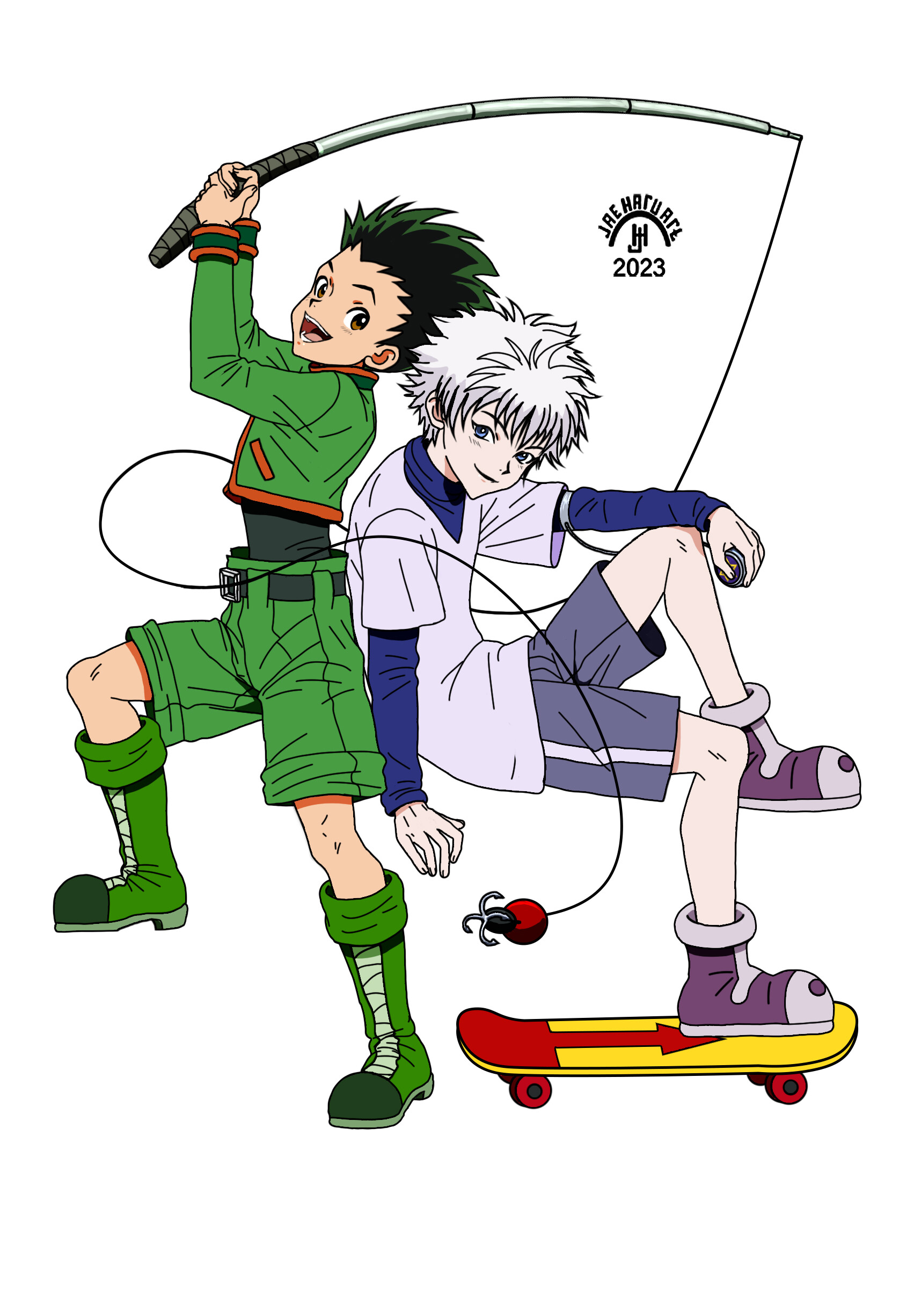 ArtStation - Gon & Killua Fan Art, HunterXHunter