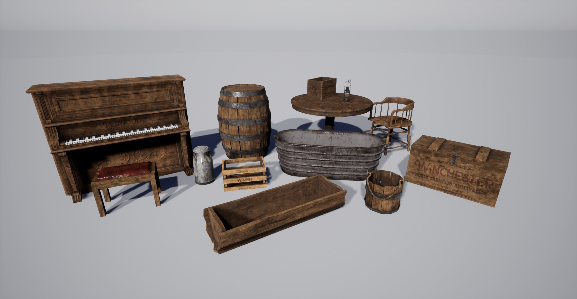 ArtStation - Western Assets