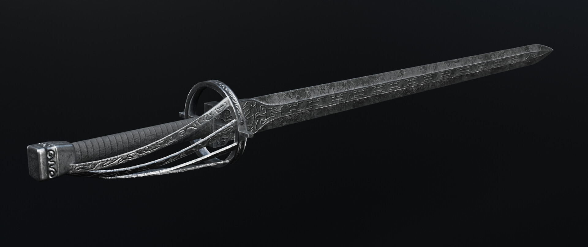 ArtStation - Ancient sword 3d model